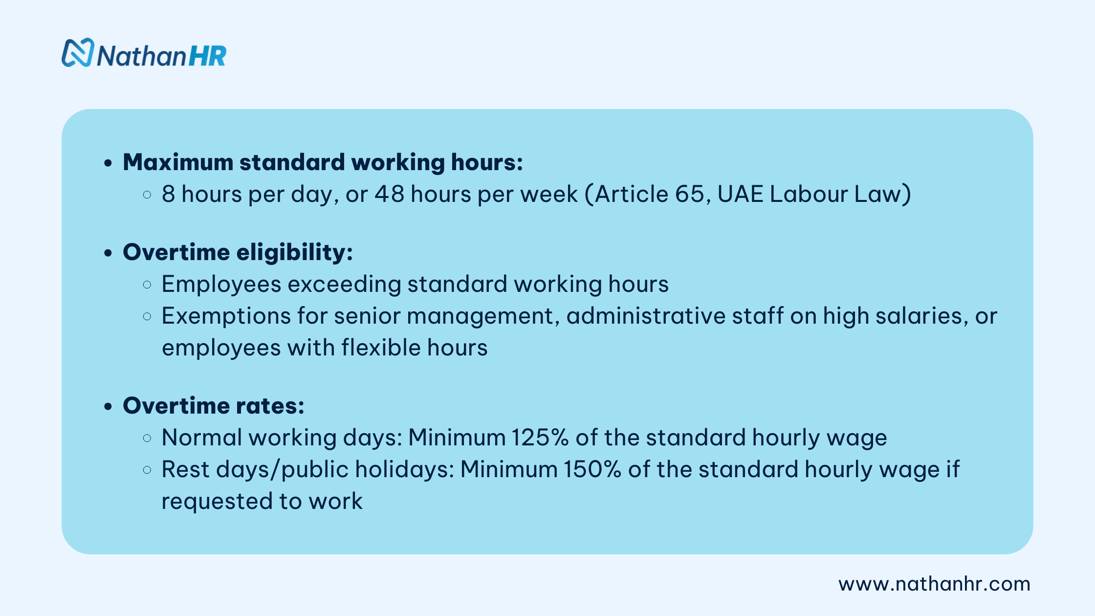 Overtime Pay in the UAE | Nathan & Nathan HR Services